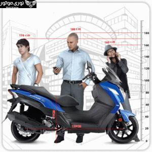 موتور سیکلت SYM گلکسی جویمکس JX249 | نوری موتور